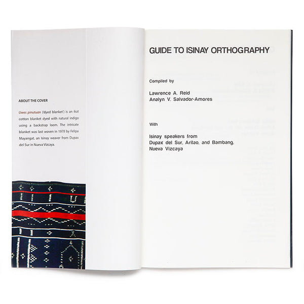 Guide to Isinay Orthography – artbooks.ph